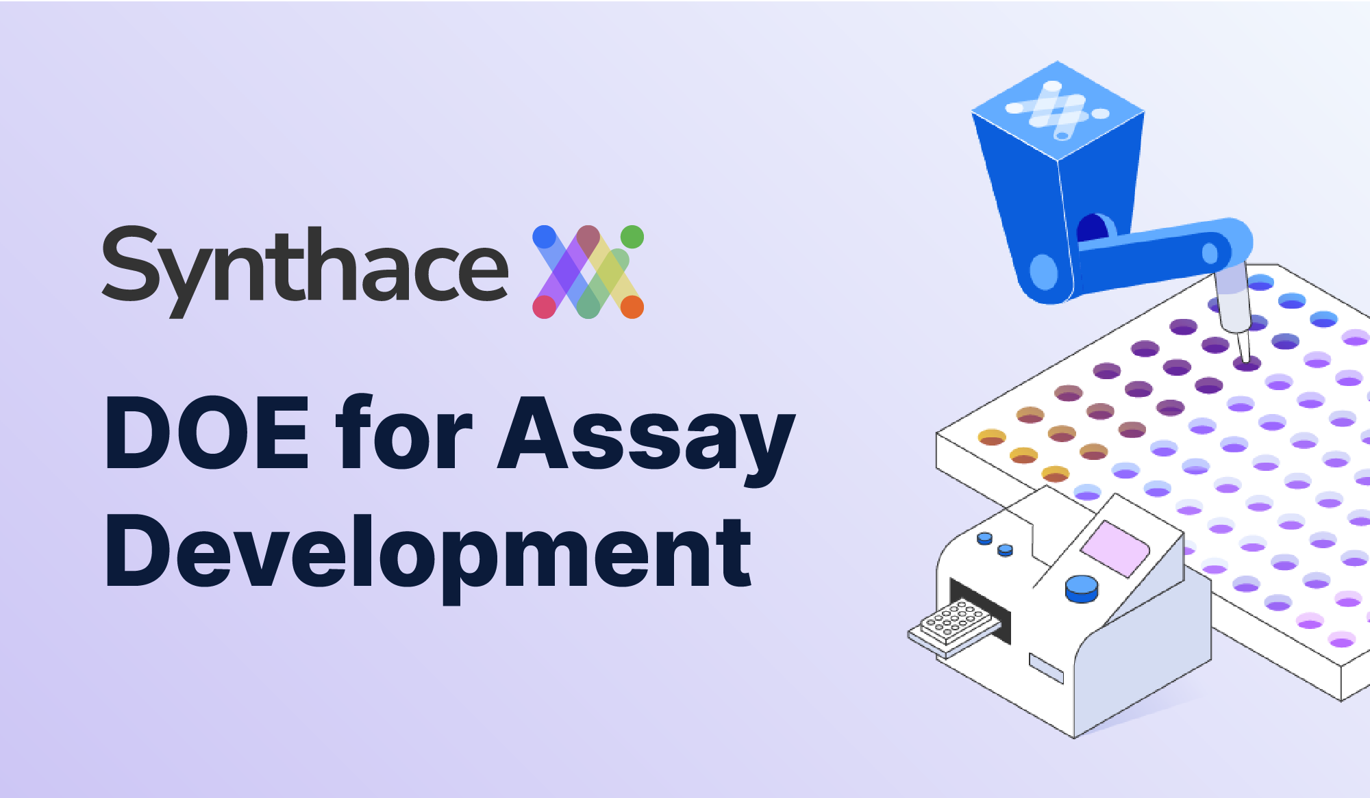 DOE for Assay Development - Synthace Experiment Platform